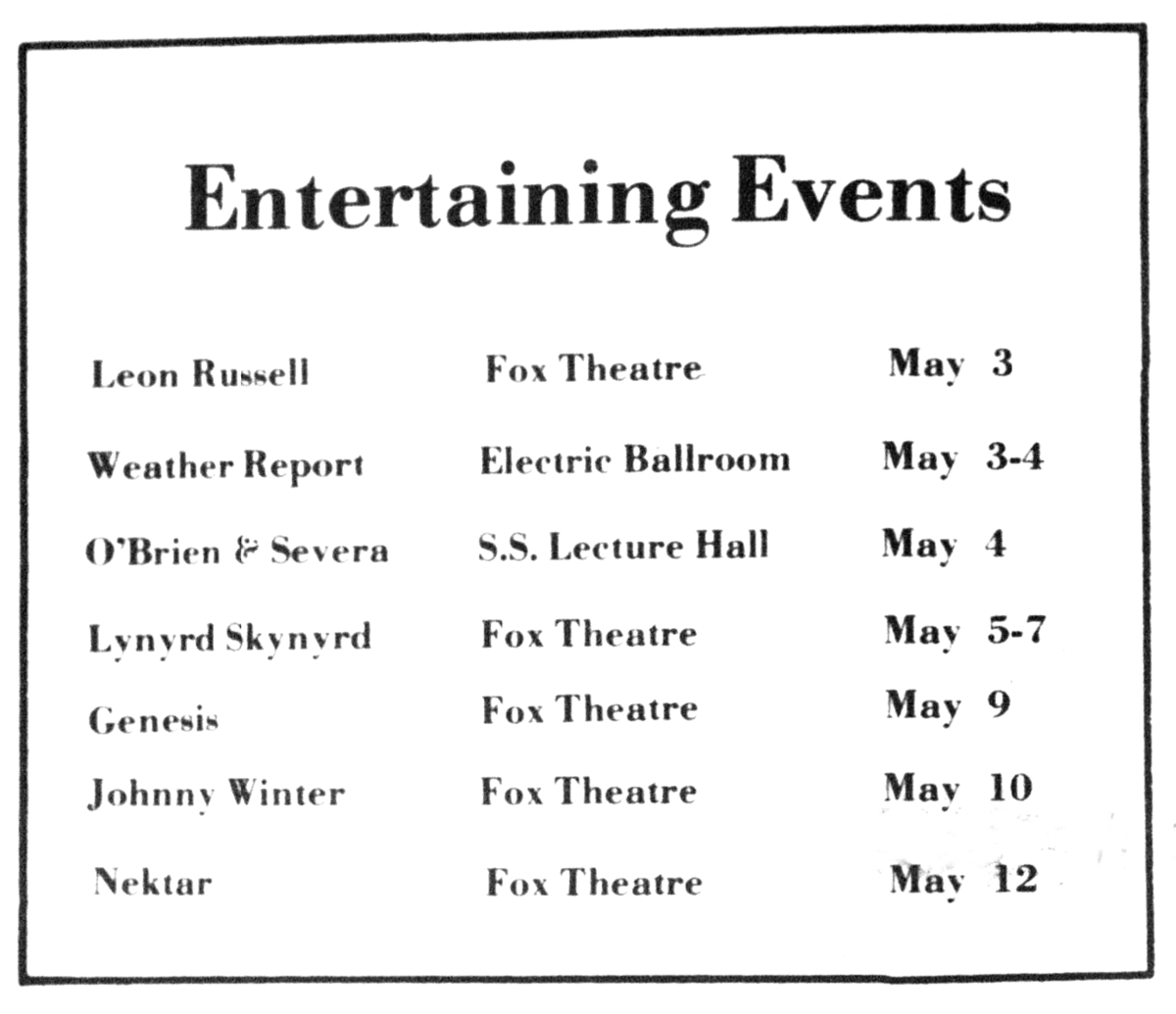 Genesis Concert & Tour History | Concert Archives