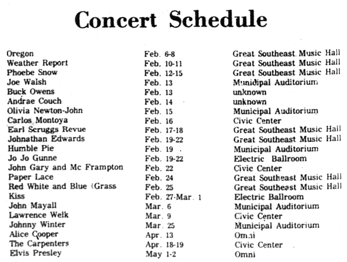 Humble Pie Concert & Tour History | Concert Archives
