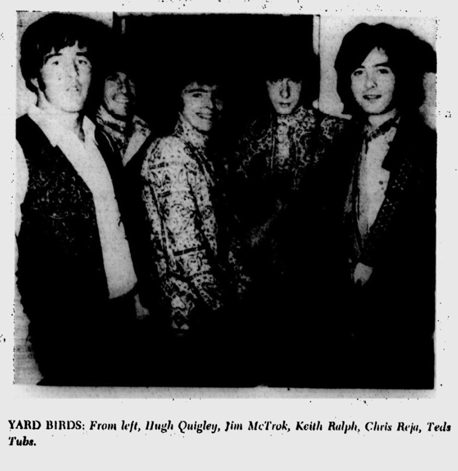 The Yardbirds Concert & Tour History (Updated for 2024) | Concert Archives