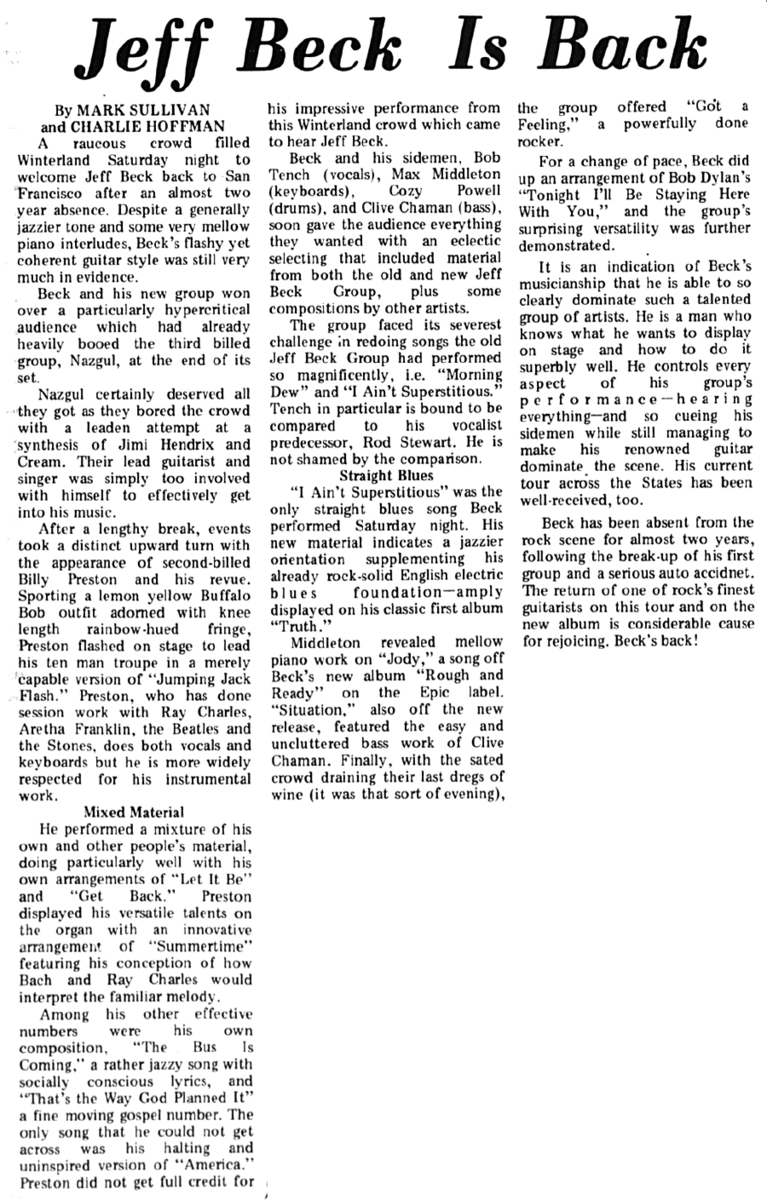 Billy Preston Concert & Tour History | Concert Archives