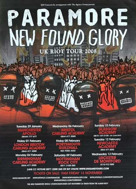 Paramore Concert & Tour History (Updated for 2024) | Concert Archives