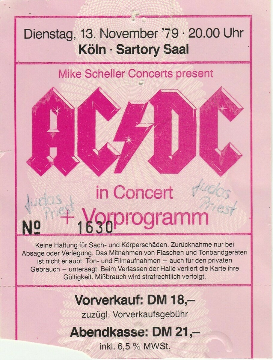 AC/DC Concert & Tour History | Concert Archives
