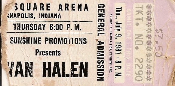 Van Halen Concert & Tour History | Concert Archives