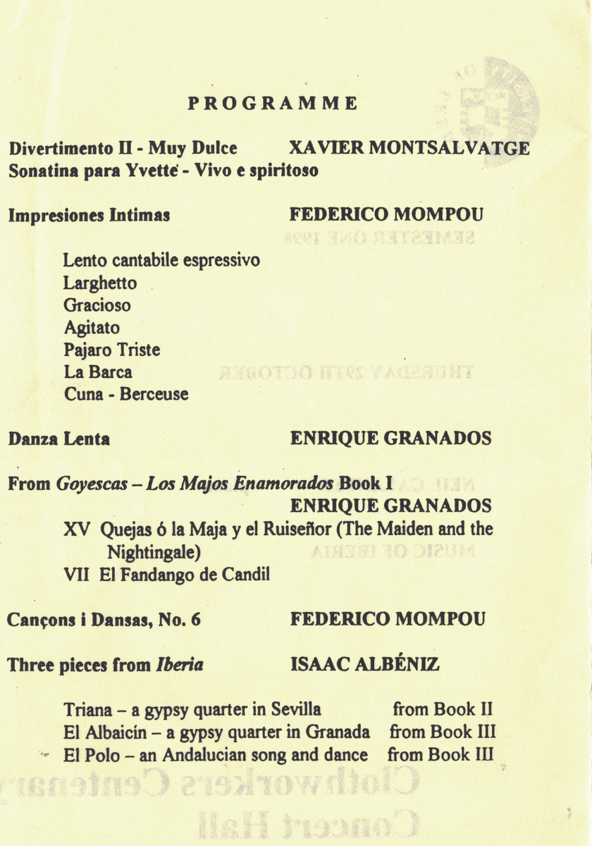 Concert History of Clothworkers Centenary Concert Hall Leeds, England ...