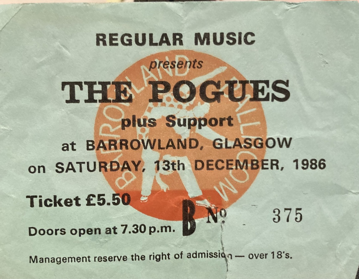 The Pogues Concert & Tour History (Updated for 2024) | Concert Archives