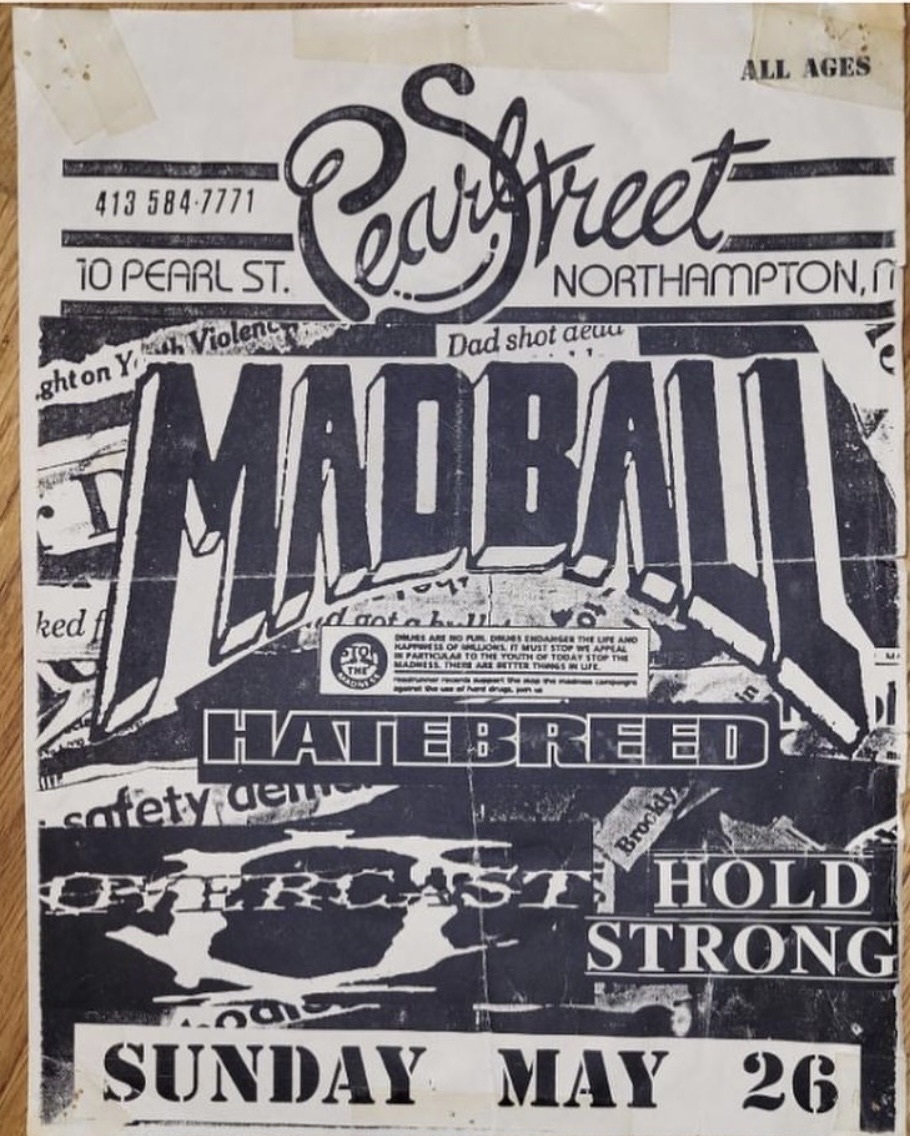 May 26, 1996: Madball / Hatebreed / Overcast / Hold Strong at Pearl St ...