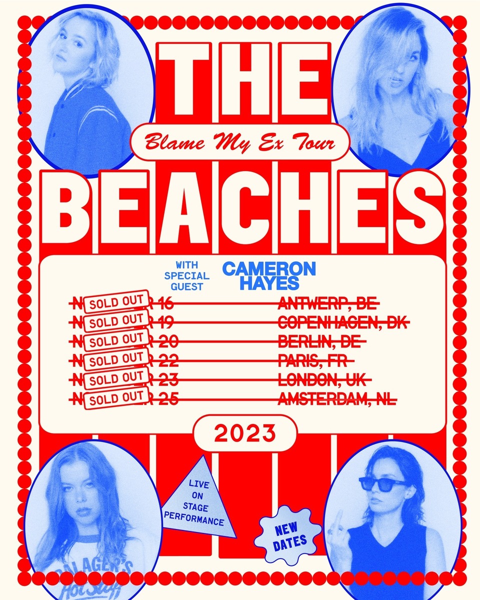 The Beaches Concert & Tour History (Updated for 2024) | Concert Archives