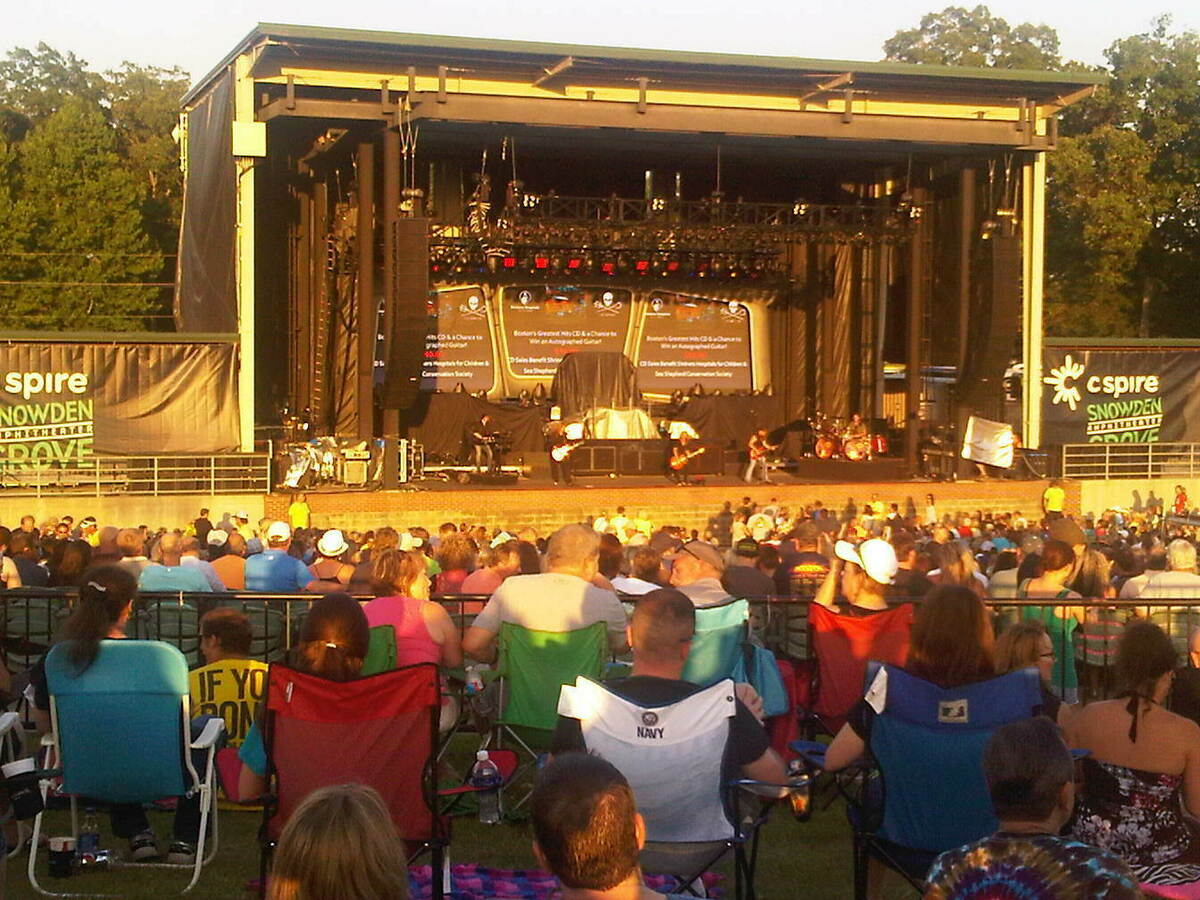 Concert History of BankPlus Amphitheatre at Snowden Grove Memphis ...