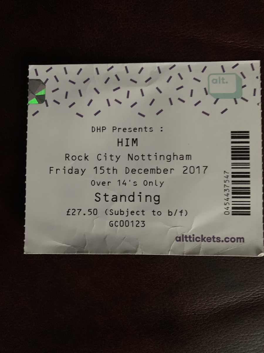 HIM Concert & Tour History | Concert Archives