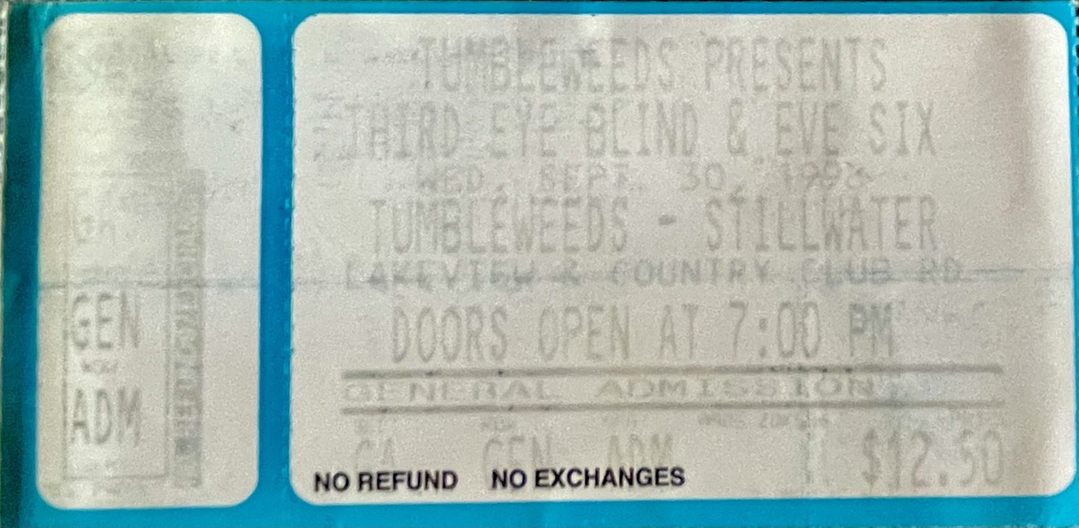 Third Eye Blind Concert & Tour History (Updated for 2024) | Concert ...