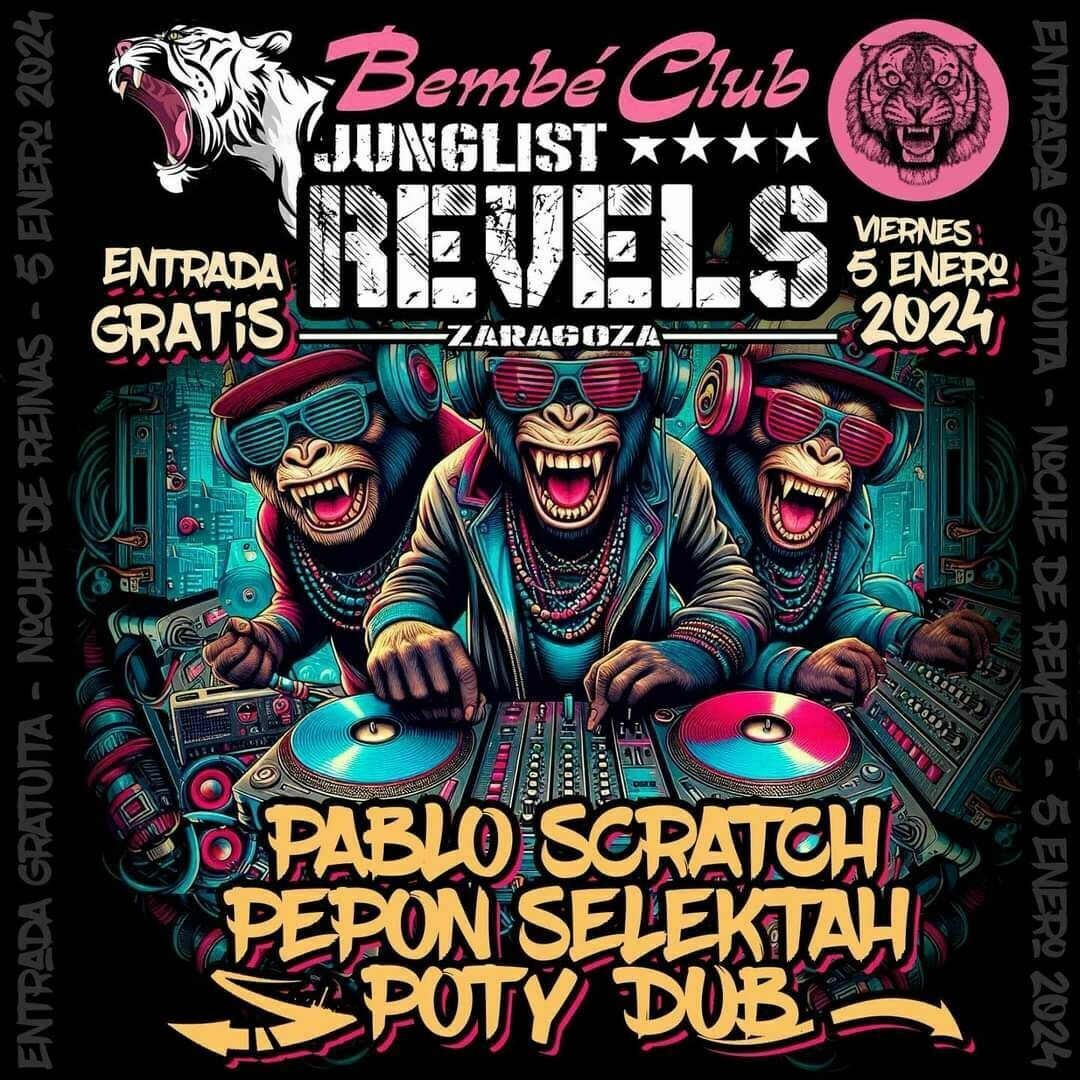 Jan 05, 2024: Poty / Pepón Selektah / Pablo Scratch at Bembé club ...