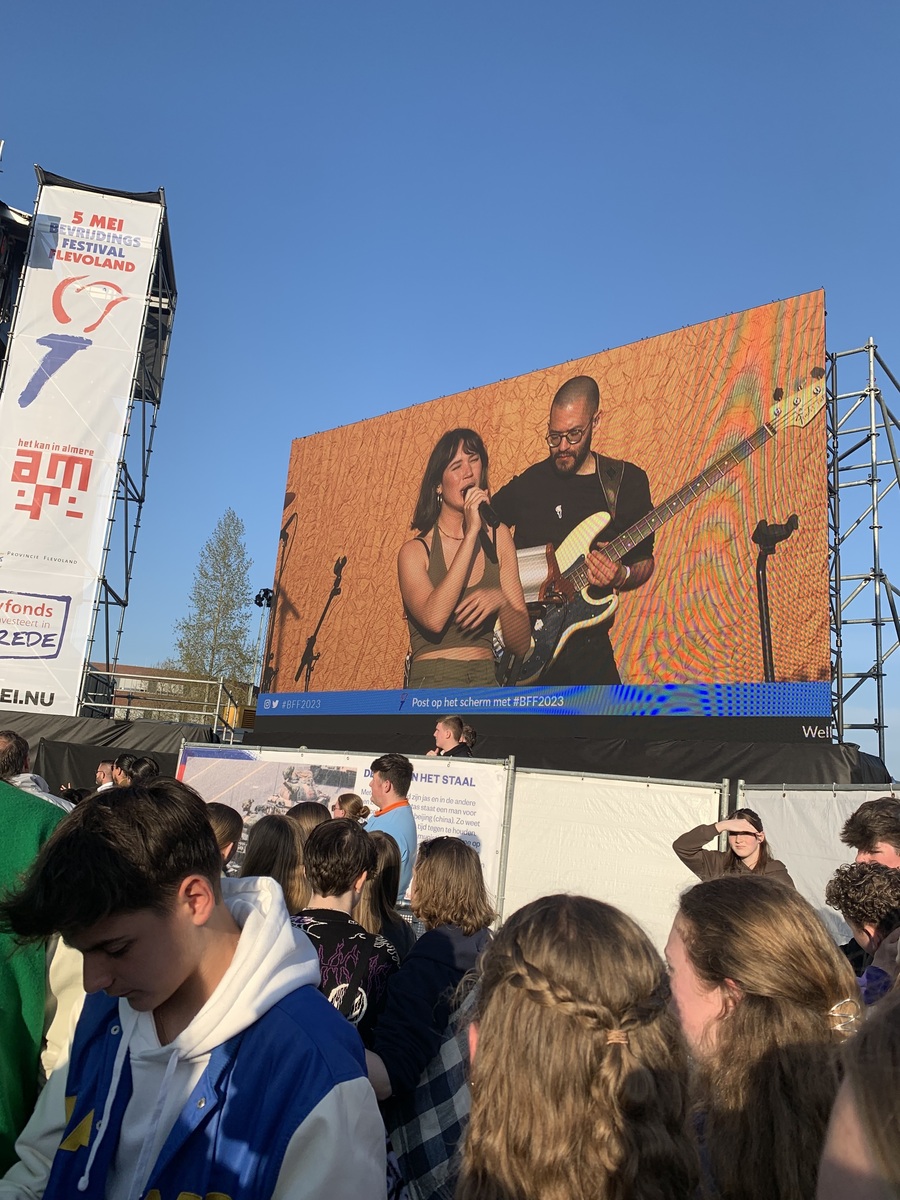 May 05, 2023: MEAU at Bevrijdingsfestival Flevoland 2023 Almere Stad ...