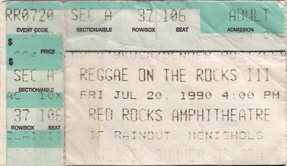 Concert History of Red Rocks Amphitheatre Morrison, Colorado, United ...