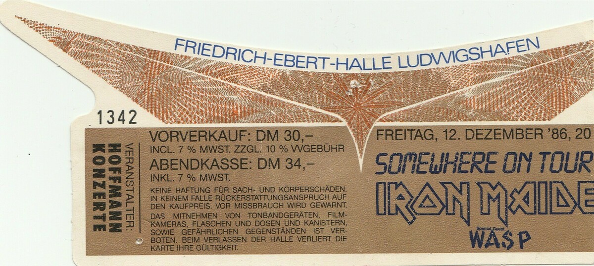 wasp Concert & Tour History (Updated for 2024) | Concert Archives