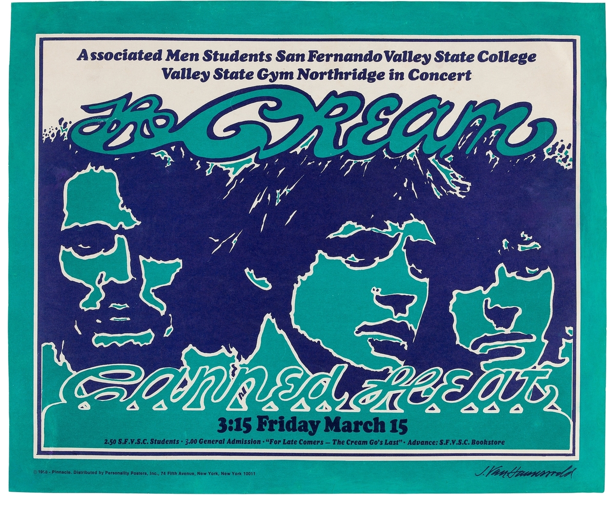 Cream Concert & Tour History | Concert Archives