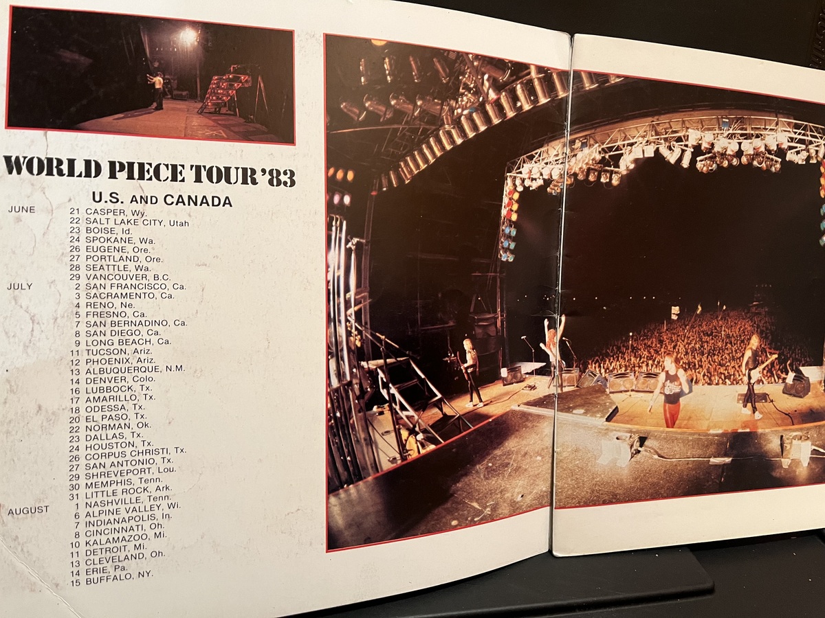 Saxon's 1983 Concert & Tour History | Concert Archives