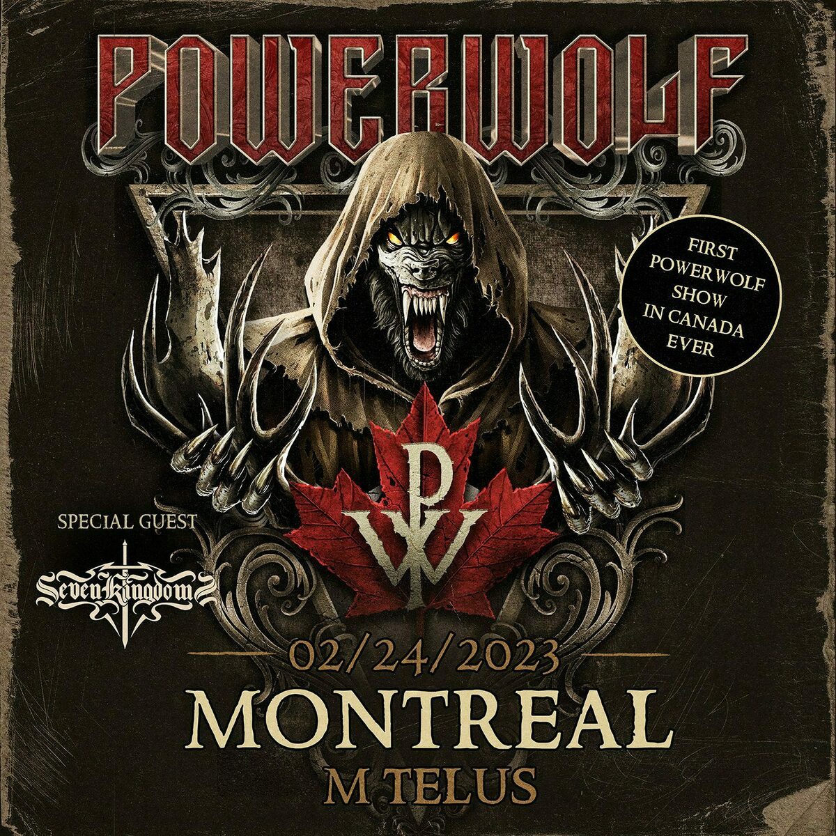 Powerwolf Concert & Tour History (Updated for 2024) | Concert Archives