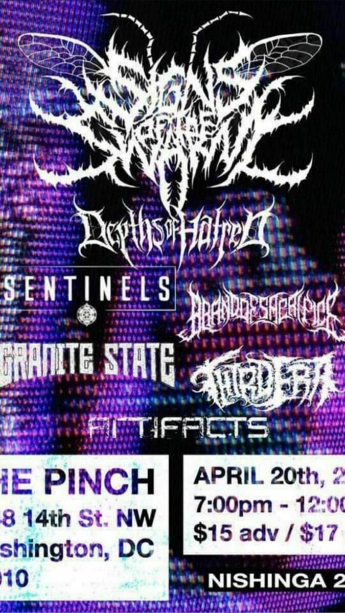 Signs Of The Swarm Concert & Tour History (Updated for 2024) | Concert ...