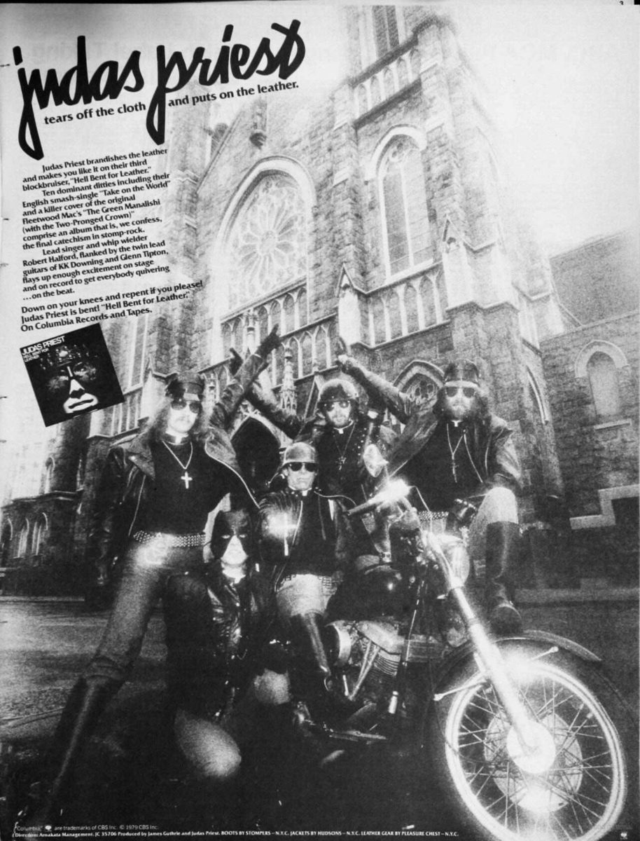 Judas Priest's 1979 Concert & Tour History | Concert Archives