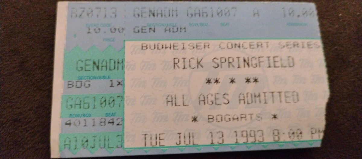 Rick Springfield Concert & Tour History (Updated for 2024) | Concert ...