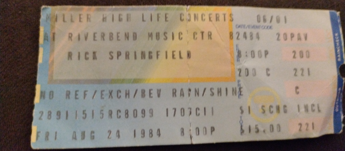 Rick Springfield Concert & Tour History (Updated for 2024) | Concert ...