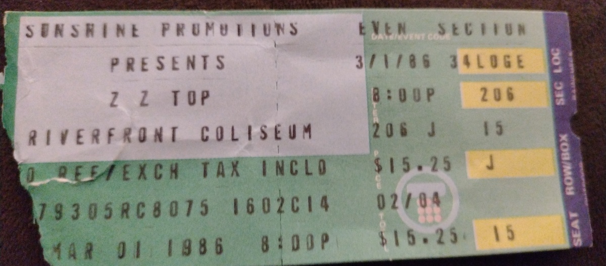 Concert History of Riverfront Coliseum Cincinnati, Ohio, United States ...