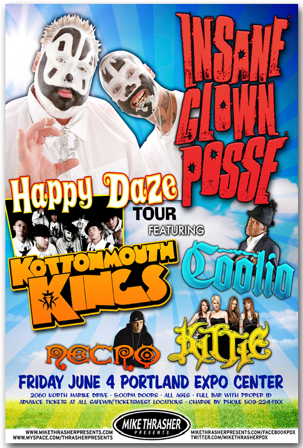 Jun 10, 2010: Insane Clown Posse / Kottonmouth Kings / Coolio / Kittie ...