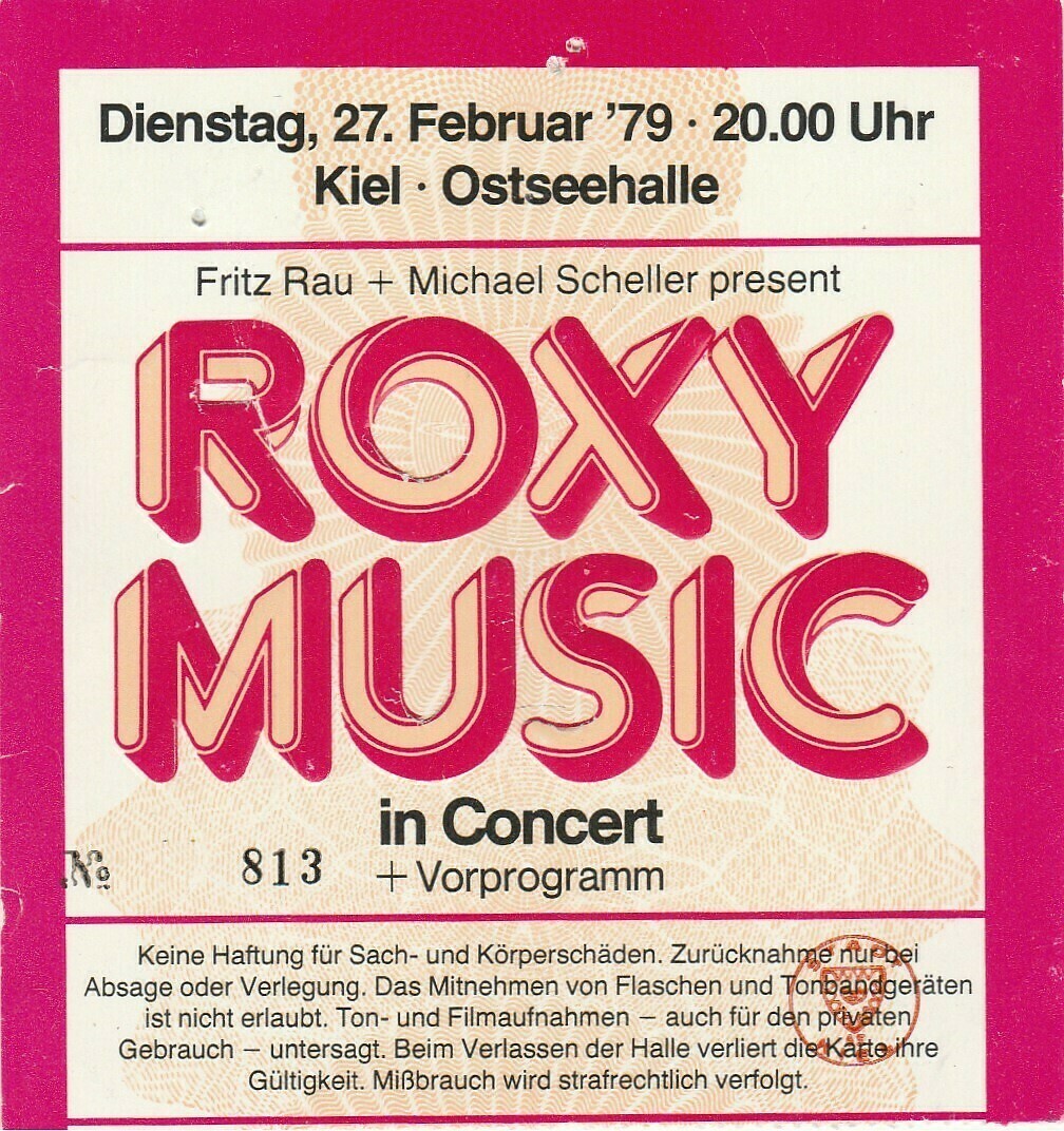 Roxy Music Concert & Tour History | Concert Archives