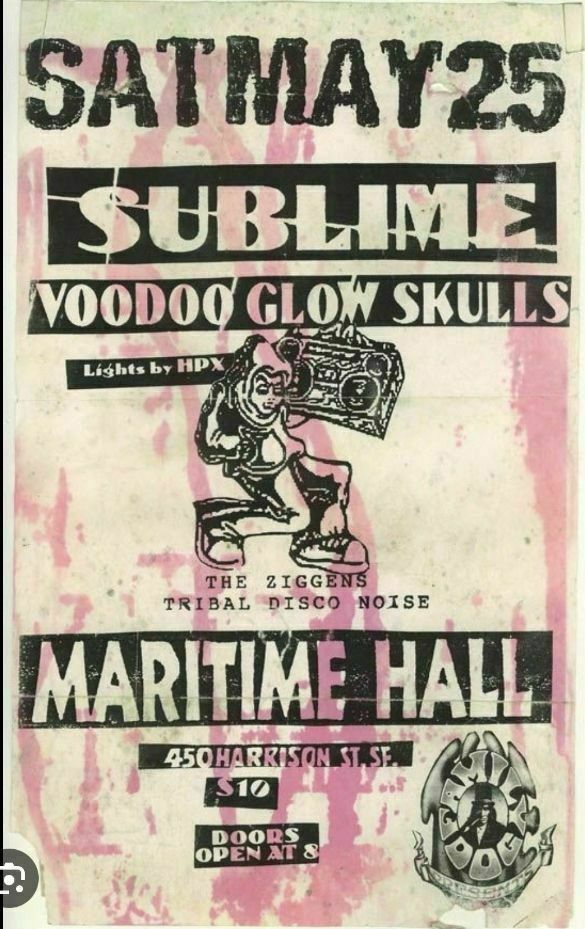 Sublime's 1996 Concert & Tour History | Concert Archives