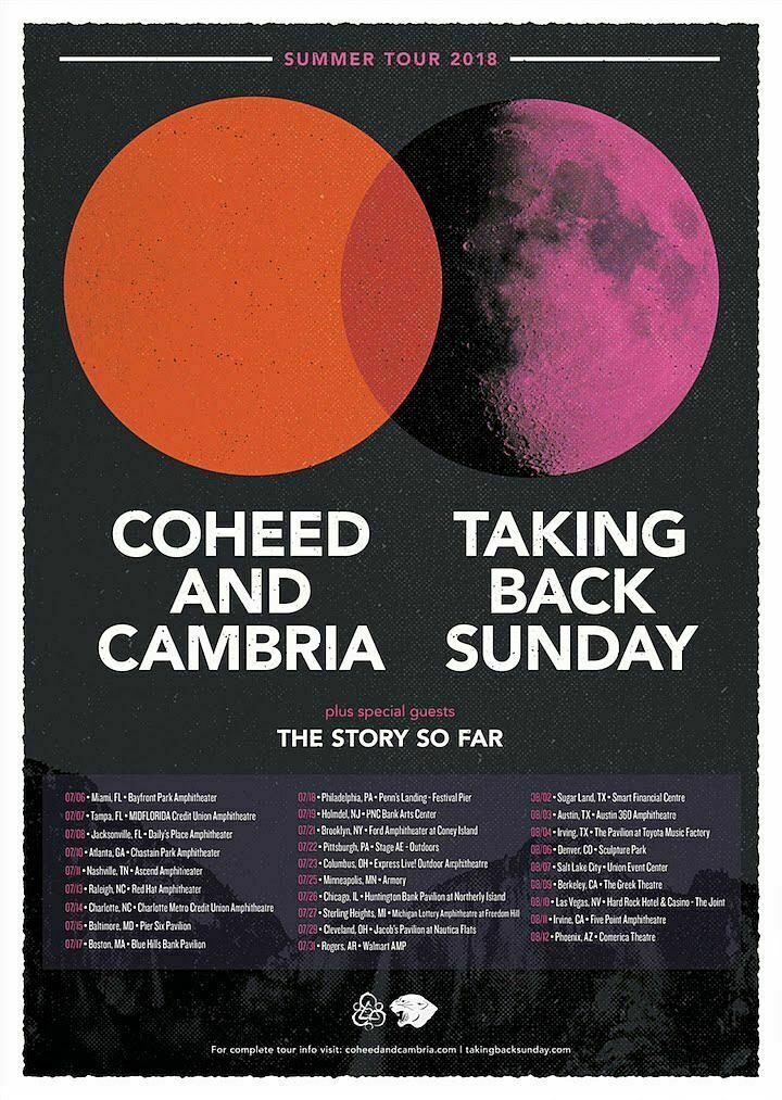 Coheed and Cambria Concert & Tour History (Updated for 2024) | Concert ...