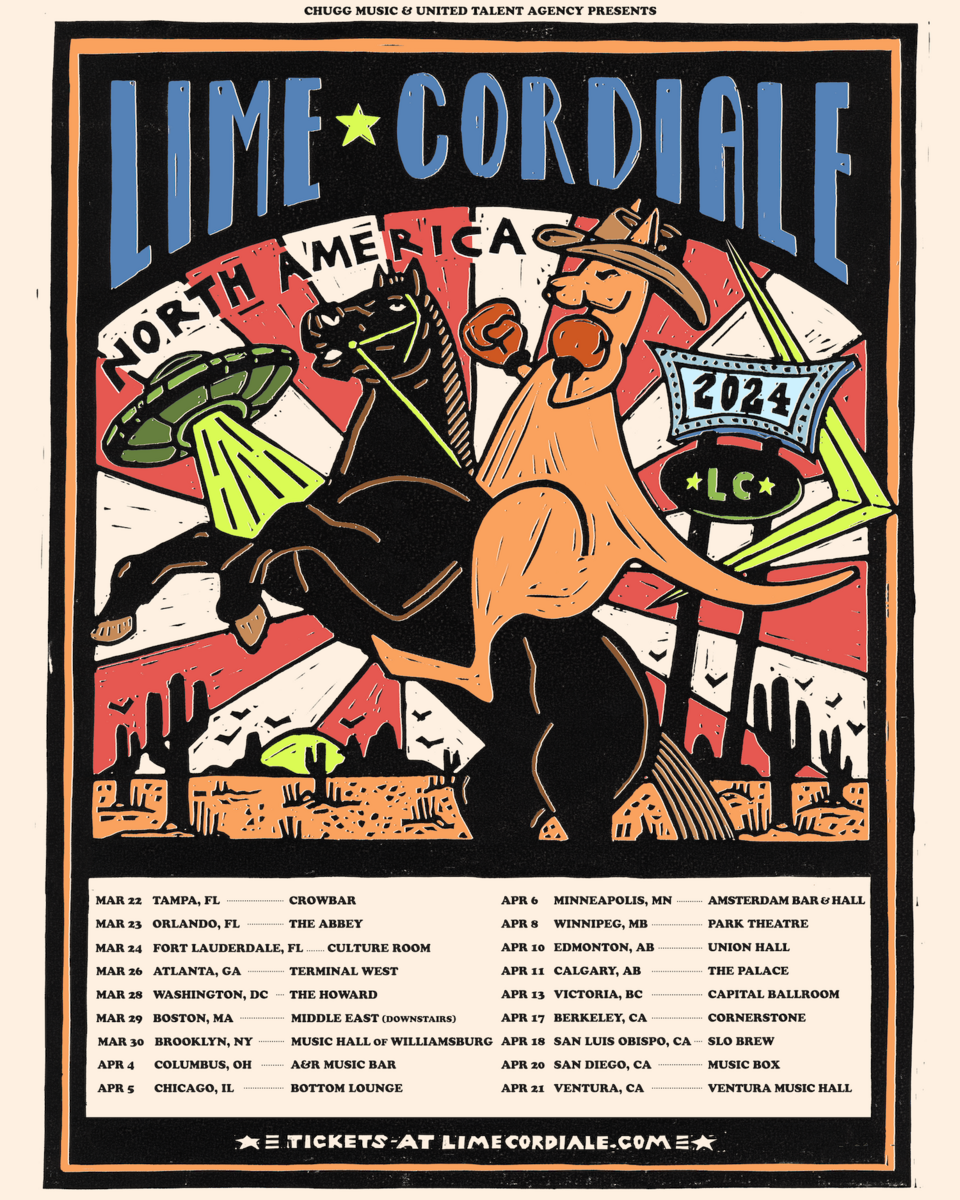 Lime Cordiale Concert & Tour History (Updated for 2024 - 2025 ...