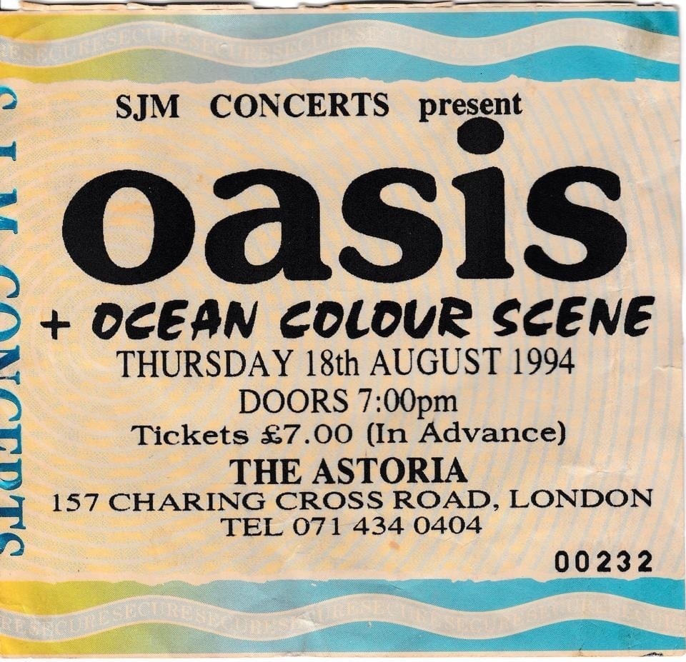Oasis Concert & Tour History | Concert Archives