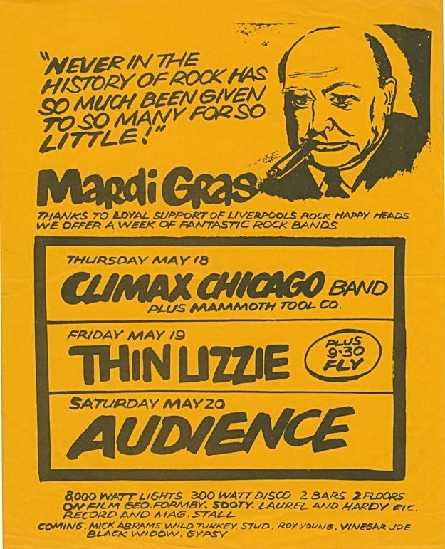 Thin Lizzy's 1972 Concert & Tour History | Concert Archives