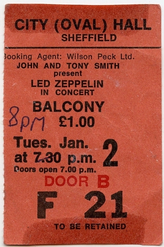 Led Zeppelin's 1973 Concert & Tour History | Concert Archives