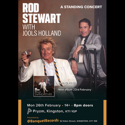 Rod Stewart / Jools Holland Concert & Tour History (Updated for 2024 ...