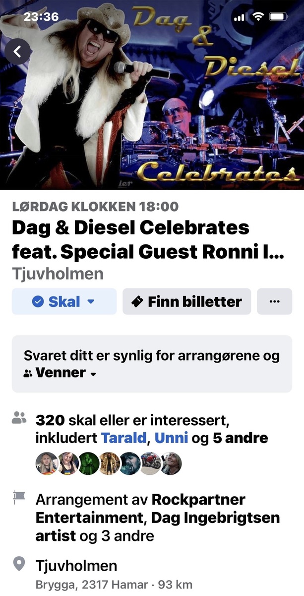 Diesel Dahl Concert & Tour History | Concert Archives