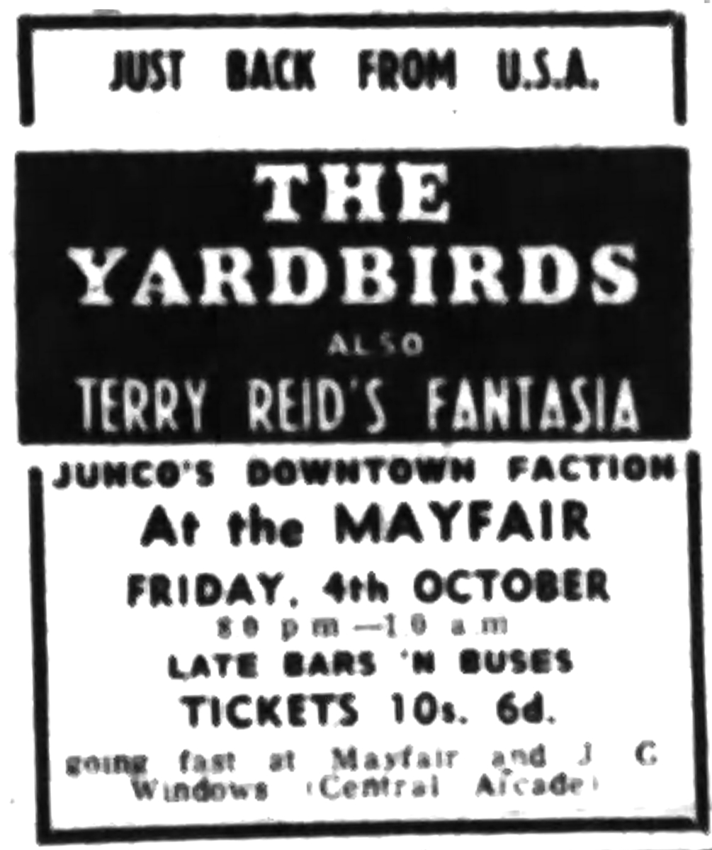 The Yardbirds Concert & Tour History (Updated for 2024) | Concert Archives