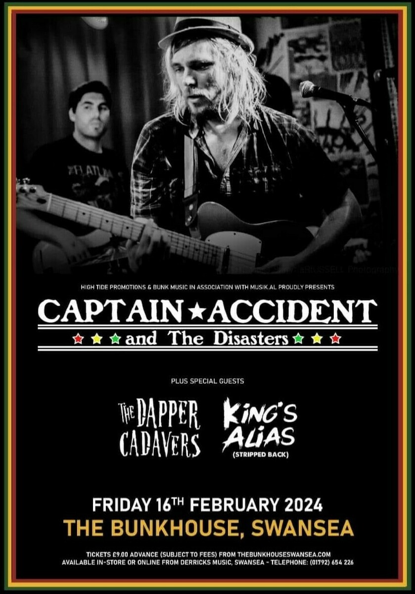 Captain Accident & The Disasters Concert & Tour History | Concert Archives