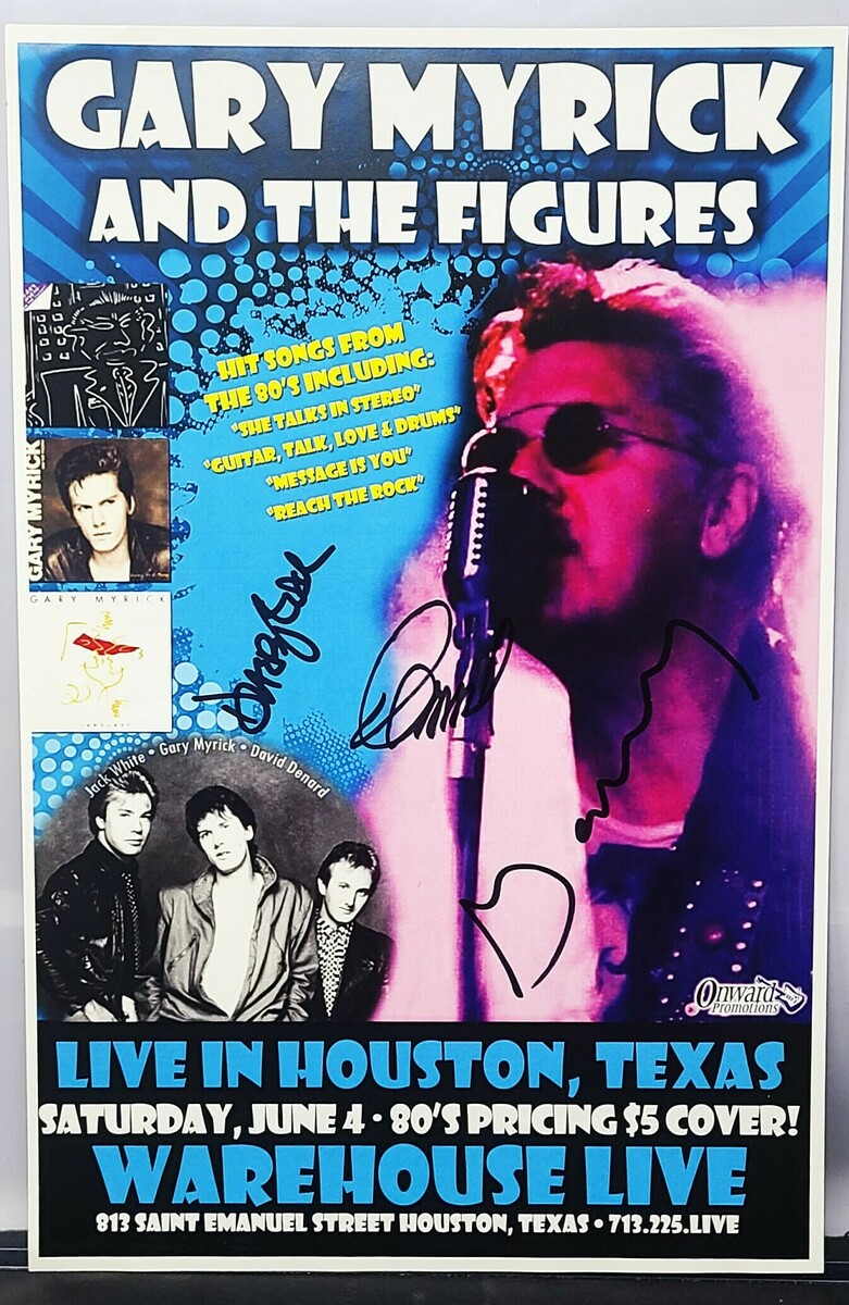 GARY MYRICK AND THE FIGURES Concert & Tour History | Concert Archives