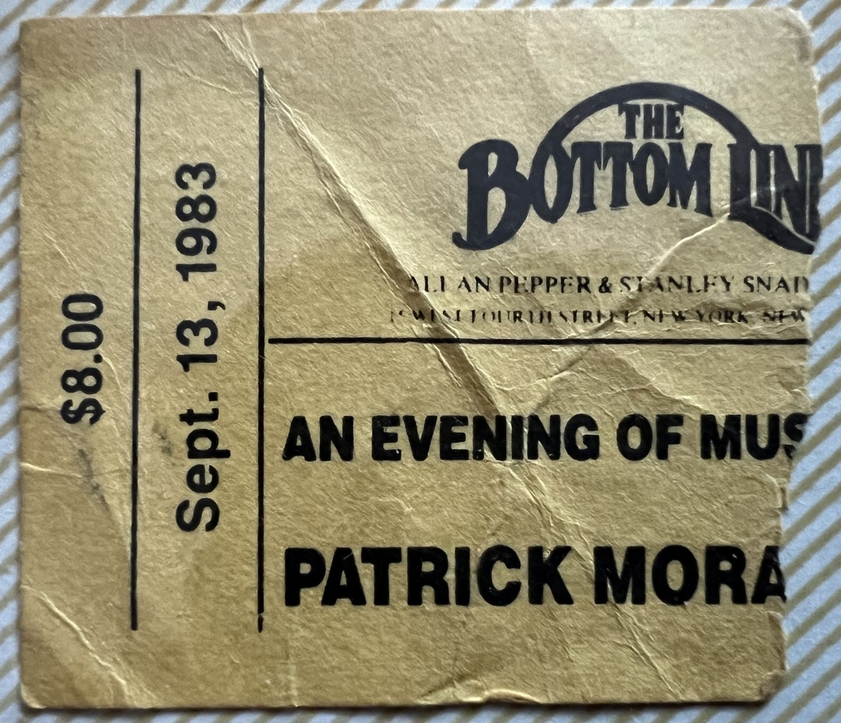 Concert History of The Bottom Line New York, New York, United States ...