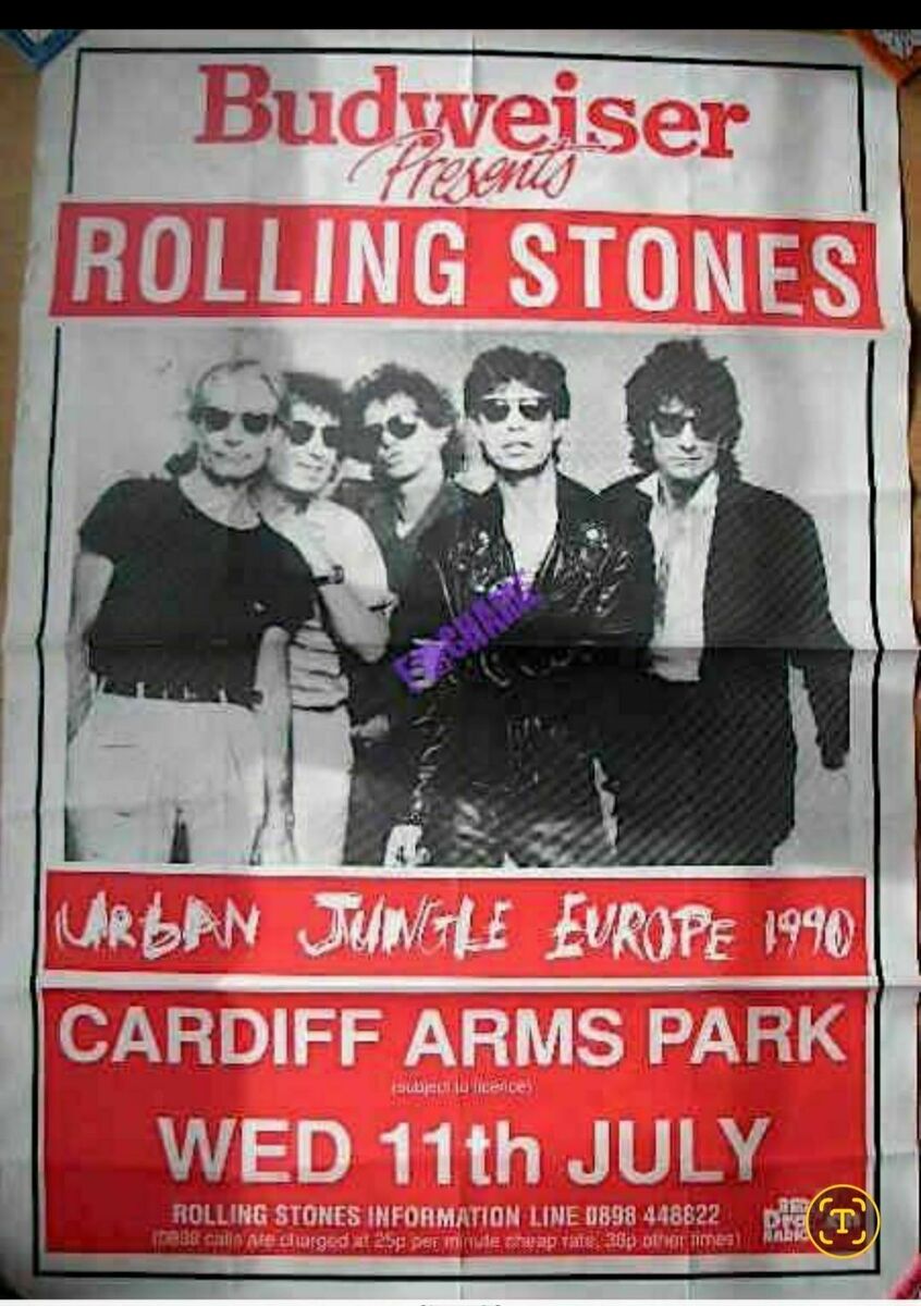 The Rolling Stones's 1990 Concert & Tour History | Concert Archives