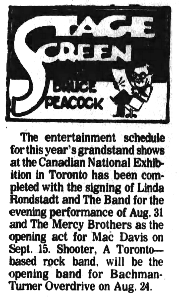 Concert History of CNE Grandstand Toronto, Ontario, Canada | Concert ...