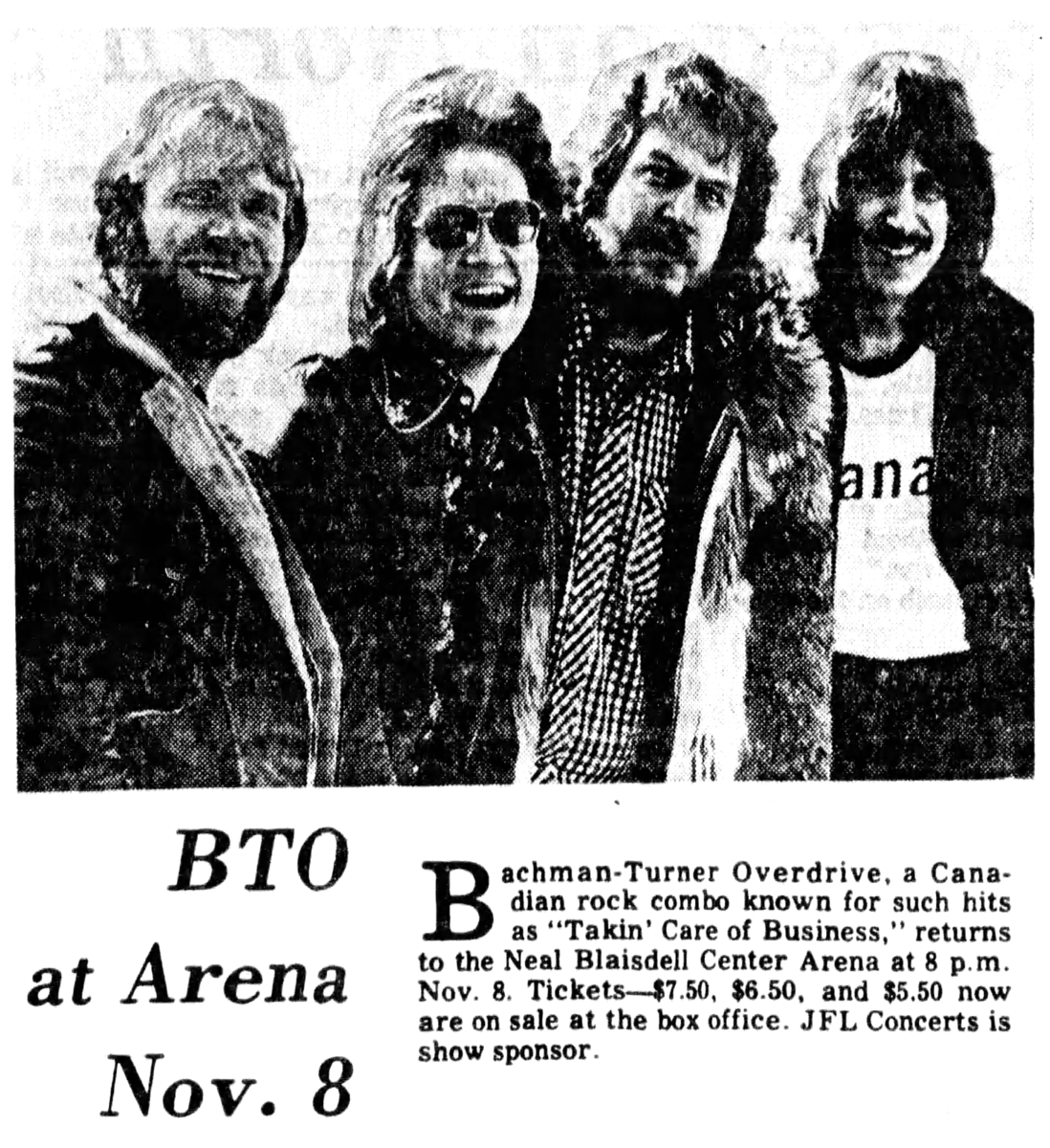 Bachman-Turner Overdrive Concert & Tour History (Updated for 2024 ...