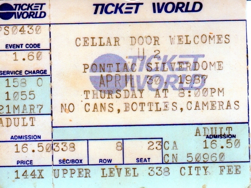 Concert History of Pontiac Silverdome Pontiac, Michigan, United States ...