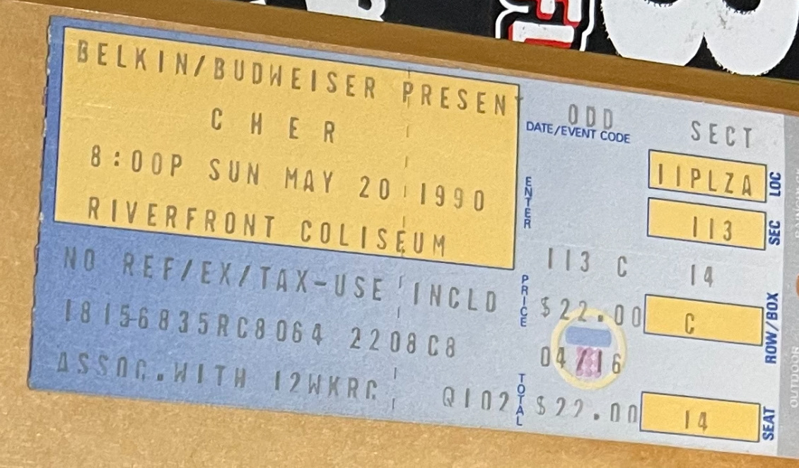 Cher Concert & Tour History (Updated for 2024) | Concert Archives