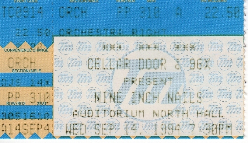 Nine Inch Nails Concert & Tour History | Concert Archives