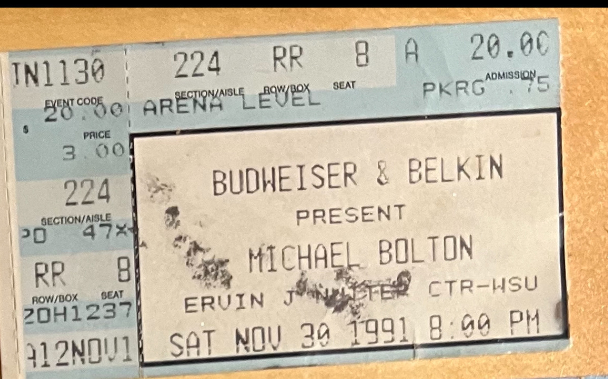 Michael Bolton Concert & Tour History (Updated for 2025 - 2027 ...