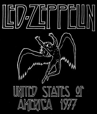 Led Zeppelin's 1977 Concert & Tour History | Concert Archives