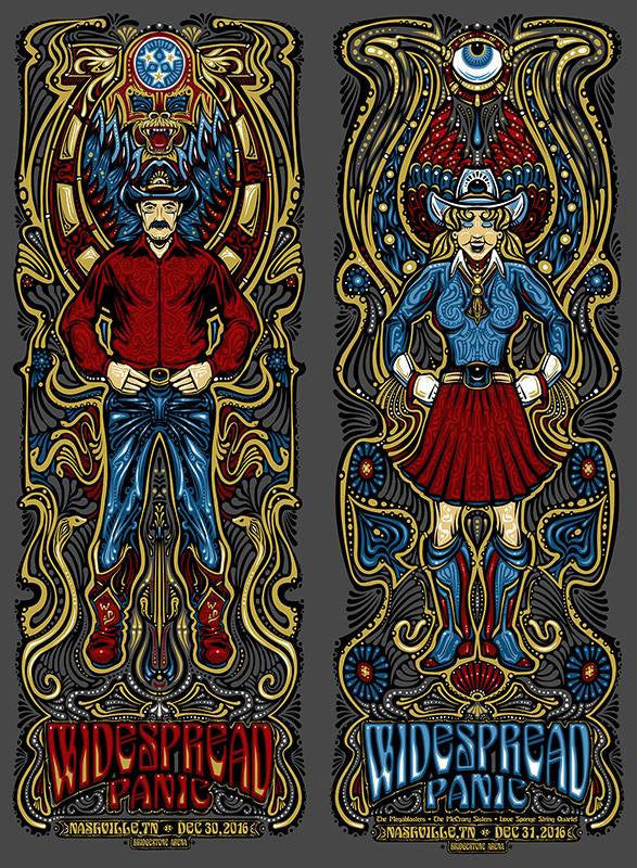 Dec 31, 2016: Widespread Panic at Bridgestone Arena Nashville ...