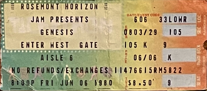 Genesis Concert & Tour History (Updated for 2024) | Concert Archives